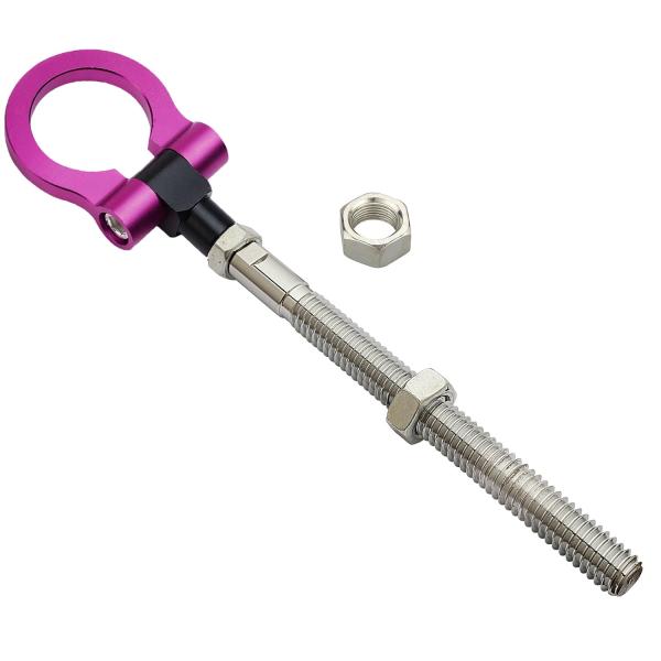 商品名:  Heavy Duty Anodized Folding Tow Hooks Track Racing Towing Kits Compitable for 14-18 Jeep Cherokee, 15-24 Jeep Rene...