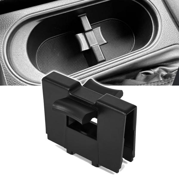 商品名: QBOONPT 車用カップホルダーディバイダー、センターコンソールカップホルダーインサート交換用 OEM#92118AJ000 92118AJ001、カーインテリアアクセサリー 2014-2022 スバルフォレスター、2010-2...