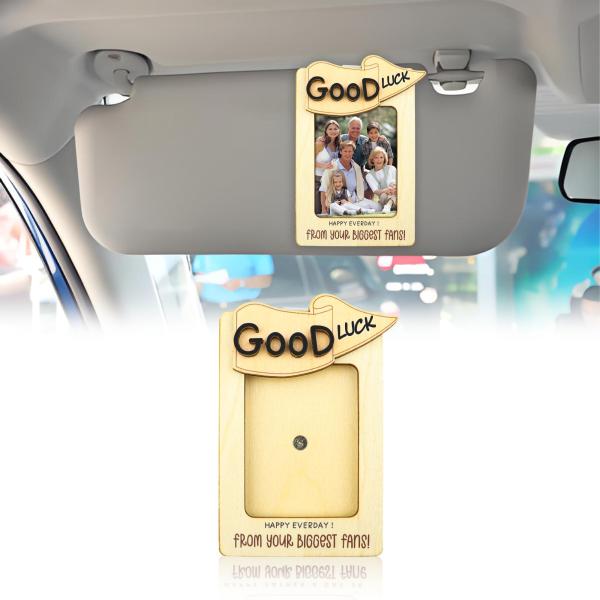 商品名:  SSNNUU Personalized Car Picture Frame Clip on Car Sun Visor Photo Frame,Car Picture Holder for Special Day Car Dec...