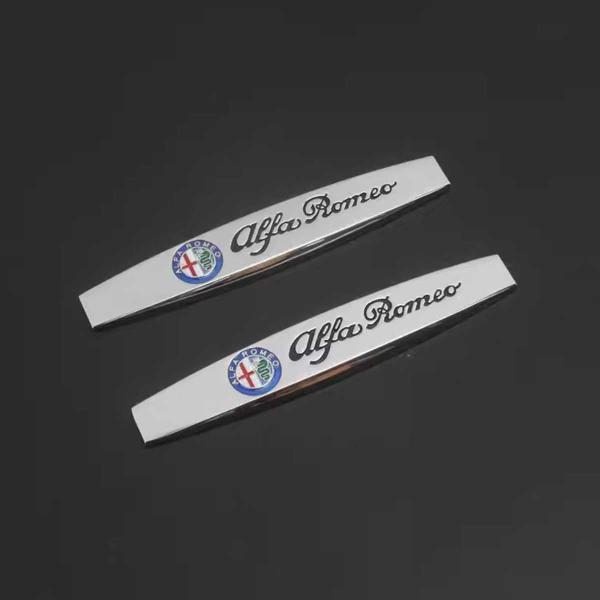 商品名:  DAPHGL Car sticker badge for Alfa Romeo Giulia Giulietta 159 156 MITO Stelvio 147 Sportiva, car sticker lettering ...