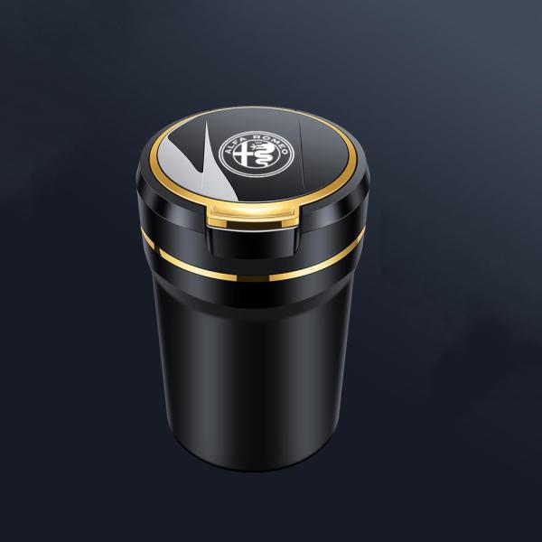 商品名:  Car Ashtray for Alfa Romeo Stelvio Giulia Giulietta 159 156 Sportiva Portable Travel Cigarette Holder Self-extingu...