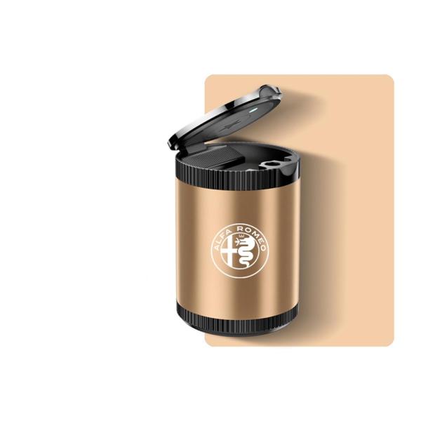 商品名:  Car Ashtray for Alfa Romeo Stelvio Giulia Giulietta 159 156 Sportiva Portable Travel Cigarette Holder Self-extingu...