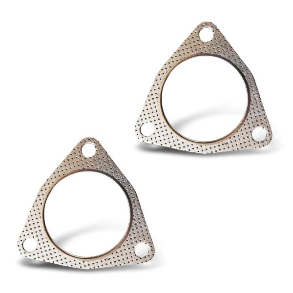 商品名:  Sephile 2 PCS Car Exhaust Pipe Interface Flange Gasket, 2.48" ID Three-hole Design Sealing Leak-proof Gasket, High...