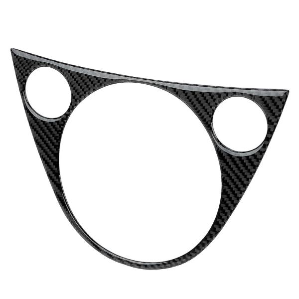 商品名:  Car Gear Shift Panel Cover Trim Frame Carbon Fiber Black Fit for Fiat 500 Abarth 595 2011-2016 2017 2018 2019 2020...