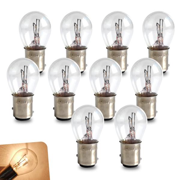 商品名:  Sephile 10 PCS 1157 Car Halogen High-brightness Brake Light, 12V 21/5W BAY15D Double Tail High Low Foot Brake Ligh...