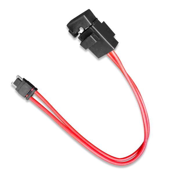 商品名: yvshy 1個 車用 ACC 2線式電源、11インチワイヤ長さ16AWG ミニ非破壊ヒューズボックス電源延長ケーブル、多機能アクセサリー、ほとんどのモデルに対応(レッド&amp;ブラック) yvshy 1 PC Car Acc ...