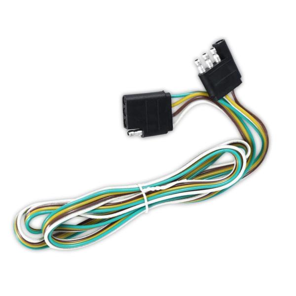 商品名: yvshy 1個 車 トレーラー ワイヤー オス メス プラグ 9.84フィート 4芯 太い 純銅線 コア PVC コーティング フラット トレーラー ライト ハーネスキット 交換用アクセサリー ほとんどの車 トレーラー (マルチ...