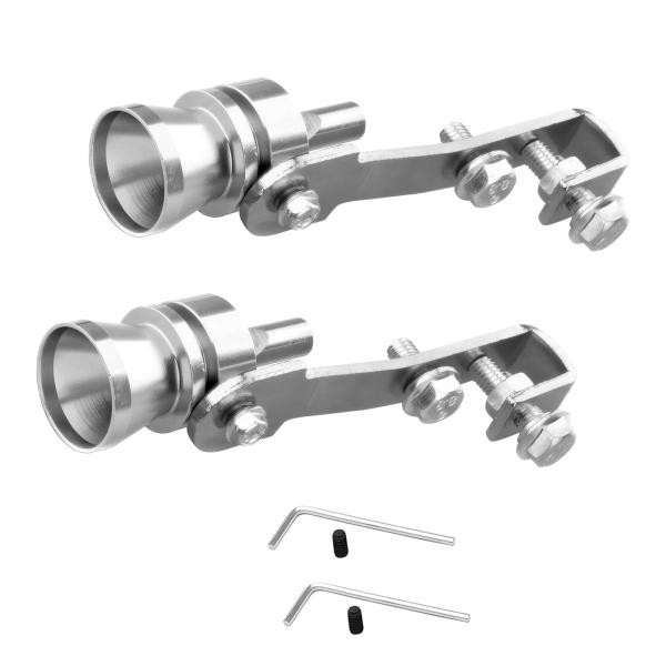商品名:  JawGrew 2 PCS Car 1.6-2.0 Displacement Exhaust Pipe Sound Simulator, 4.05" x 0.9" Replacement Modified Rust-proof ...