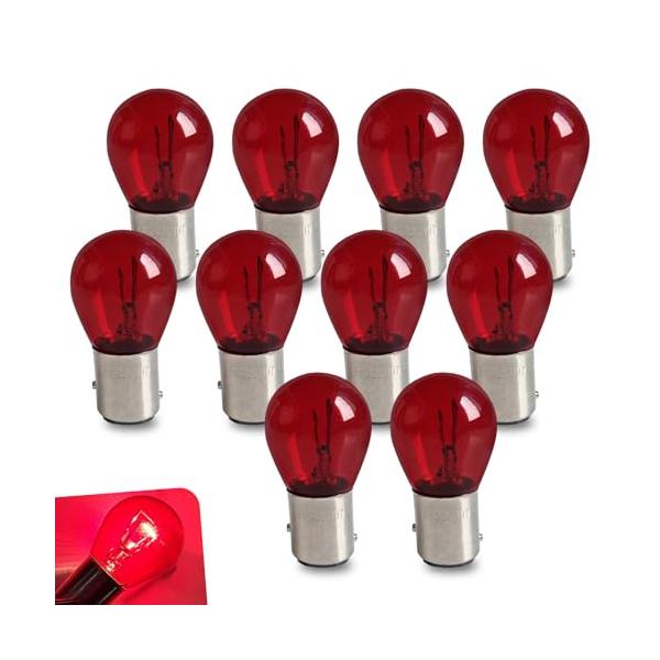 商品名:  Sephile 10 PCS 1157 Car Halogen High-brightness Brake Light, 12V 21/5W BAY15D Double Tail High Low Foot Brake Ligh...