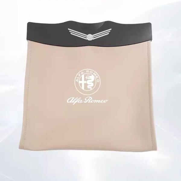 商品名:  DAPHGL Smart LED Car Trash Can for Alfa Romeo Giulia Giulietta 159 156 MITO Stelvio 147 Sportiva, Water Resistant ...