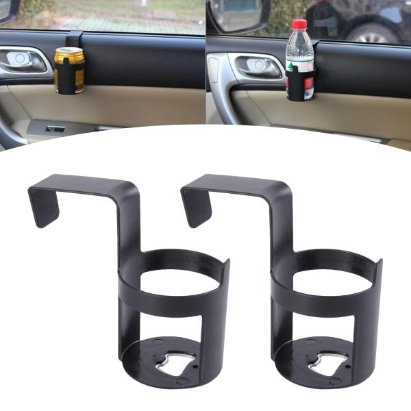 商品名: Sodcay 車用ハンギングカップホルダー2個 4.5インチ x 2.5インチ 多機能カーウィンドウシートアームレストドリンクフックホルダー 手ぶれ防止 傷防止構造ストレージラック 車用 自宅用 ユニバーサル (ブラック) Sod...