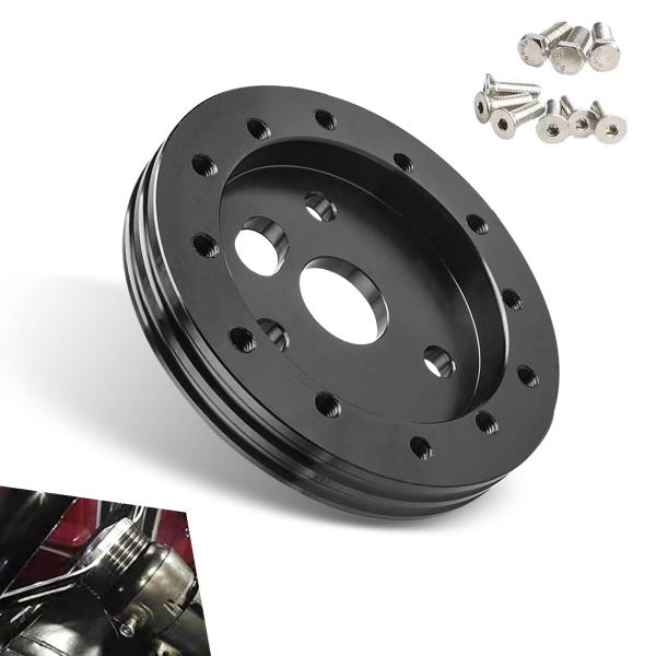 商品名:  nodteem 1 PC Car Steering Wheel Base Connector, 3.5" x 1" 6-hole to 3-hole Steering Wheel Hub Adapter Conversion S...