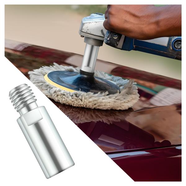 商品名: 5/8インチ-11スレッドアングルグラインダー延長シャフト、カーポリッシャー、アングルグラインダーアタッチメント、バッファリングパッドとアングルグラインダーの接続を拡張、ユニバーサルアングルグラインダーエクステンション。 5/8"...