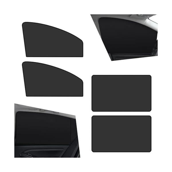 商品名: Sephile 車用サイドウィンドウサンカバー 4枚 18.89インチ x 24.40インチ x 12.99インチ フロントウィンドウ 日焼け防止 18.89インチ x 31.49インチ リアウィンドウ断熱材 ユニバーサル折りたた...