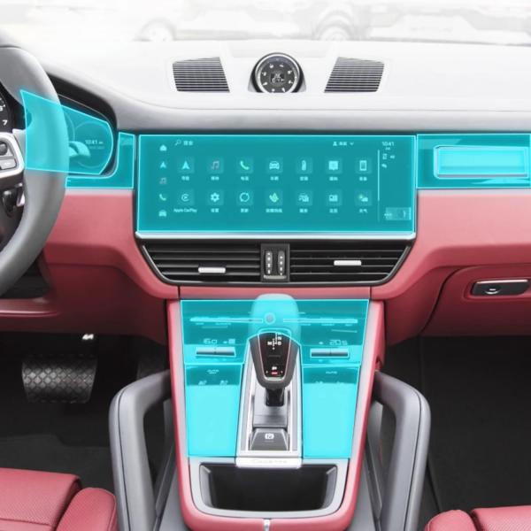 商品名:  Meuoada Car Interior Center Console Invisible Car Suit TPU Protective Film Anti-scratch Accessories，For Porsche Ca...