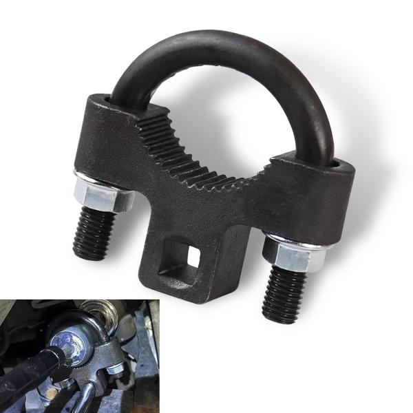 商品名: dawfall 1個 自動車用タイロッド取り外しツール、2.85インチ x 7.52cm エキゾーストハンガー取り外しツール、タイロッド取り外しおよび取り付けレンチ、ほとんどの車にユニバーサル(ブラック) dawfall 1 PC...