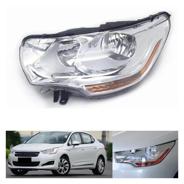 商品名:  CNHDCT DECHO Compatible With Citroen C4 II 2010 2011 2012 2013 2014 2015 2016 Front Bumper Headlight Headlamp Head...