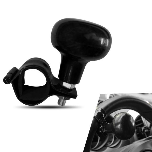 商品名: Irinidig 1 PC カーステアリングホイールブースター、調節可能なステアリングの労力を節約する片手操作ハンドルノブ、ノンスリップ握りやすい回転ハンドル、車、トラック、トラクター用ユニバーサル(ブラック) Irinidig ...