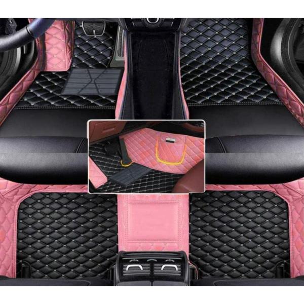 商品名:  SITHA Custom Floor Mats for 99% of Cars Luxury Full Coverage All Weather Car Floor Mats，Anti-Slip Leather Car Mat ...