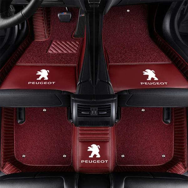 商品名:  Custom Car Floor Mats for Peugeot 308 SW III Wagon Active Pack/308SW GT 2021 2022 2023 2024 (RHD) Full Covered Car...