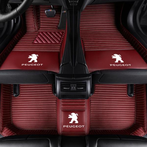 商品名:  YHMZYF Custom Car Floor Mats for Peugeot 5008 II SUV Active/Roadtrip/3008GT/GT Pack 2017-2023 (RHD) Full Covered C...