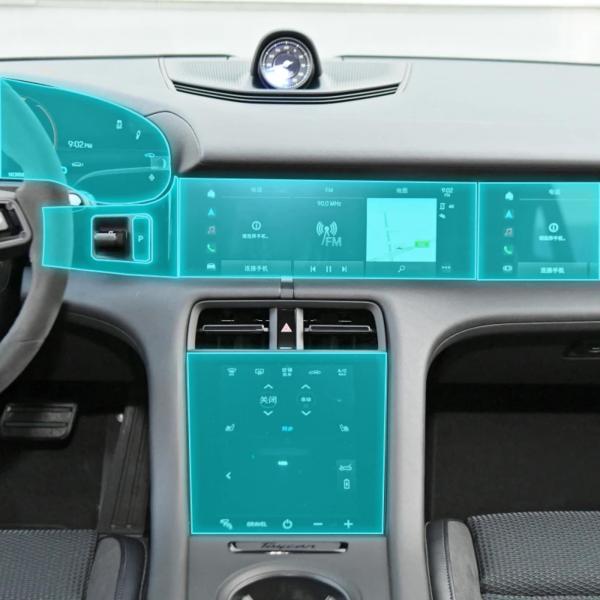 商品名:  Car Interior Center Console Invisible Car Suit TPU Protective Film Anti-scratch Accessories，for Porsche Taycan 201...