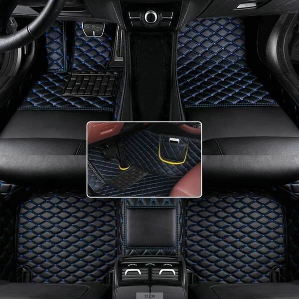 商品名:  Custom Car Floor Mat Fit Peugeot 3008 2011 2012 2013,Fully Surrounded Faux Leather Foot Mats All Weather Cargo Car...