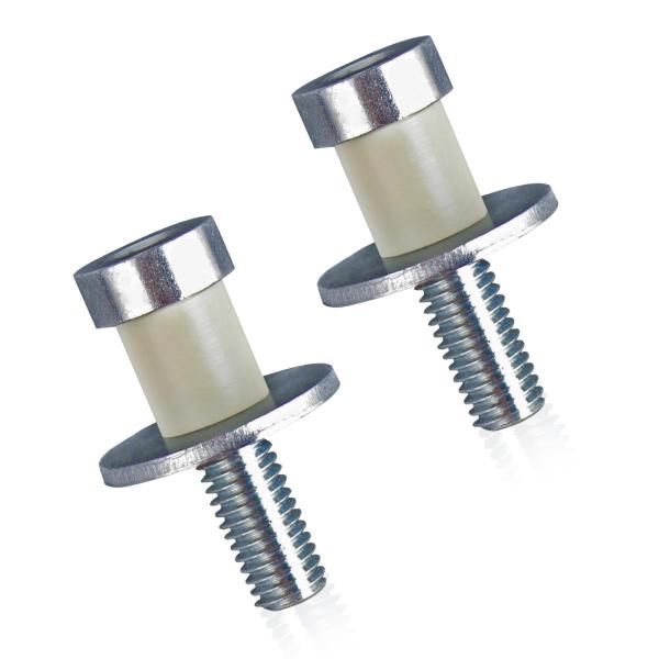 商品名:  DYEKNEE 2 PCS Car Front Door Lock Striker Kit, Stainless Steel Door Lock Bolt + Washer + Rubber Tubular Washer Car...