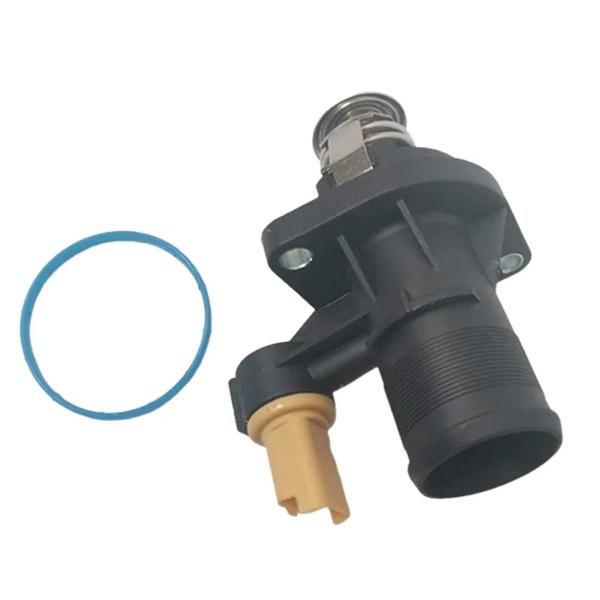 商品名:  KoehLy 9648542680 1338E4 1338.E4 Car Engine Coolant Thermostat Housing Compatible with Peugeot 307 407 Compatible ...
