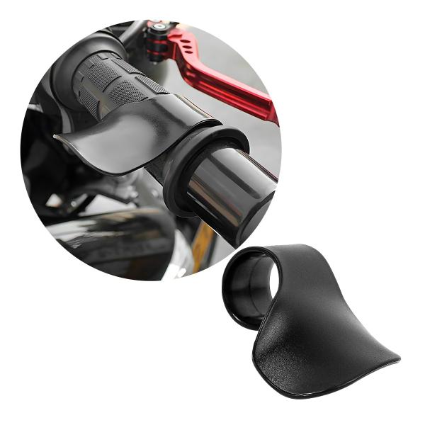 商品名: povtii クルーズコントロールスロットルアシスト、スロットルリラクゼーションリストのコントロール用スロットルアシスタント、ABSオートバイスロットル加速アシスタント、オートバイアクセサリー(ブラック) povtii Cruis...