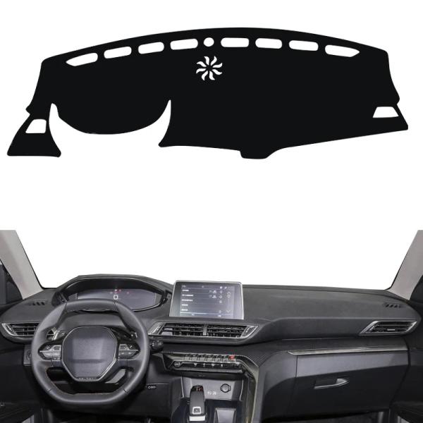 商品名:  Car Inner Dashboard Cover Auto Dash Mat Carpet Sun shade Dashmat Rug Cushion, for Peugeot 3008 5008 2017-2020ブランド:...