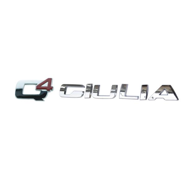 商品名:  Car Emblems for Alfa Romeo Stelvio Giulia, Car Front and Rear Hood Trunk Grille 3D Badge Decals Emblems Metal Plas...