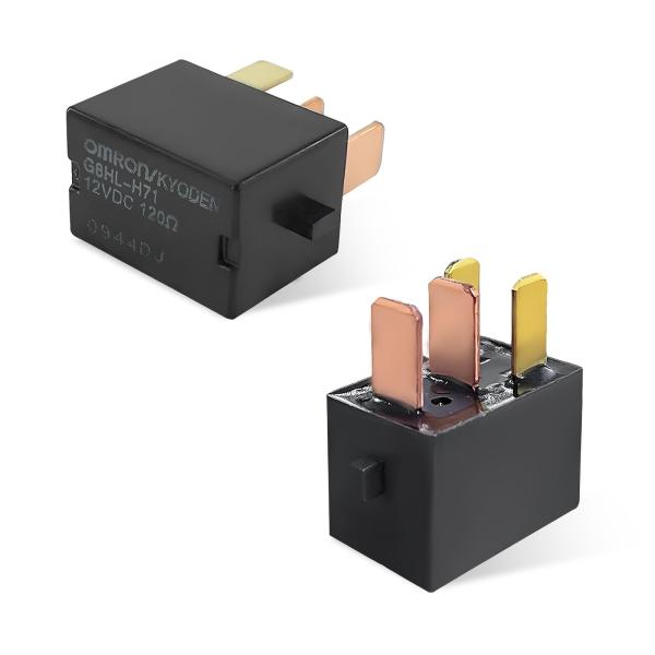 商品名: Yourkar 車用ACリレー 2個 G8HL-H71-12VDC 4ピン ACとスターターリレー 複数のパワーリレーアセンブリ スターターリレー ドライビングライト/エアコン/ファン用 カーアクセサリー Yourkar 2 PC...