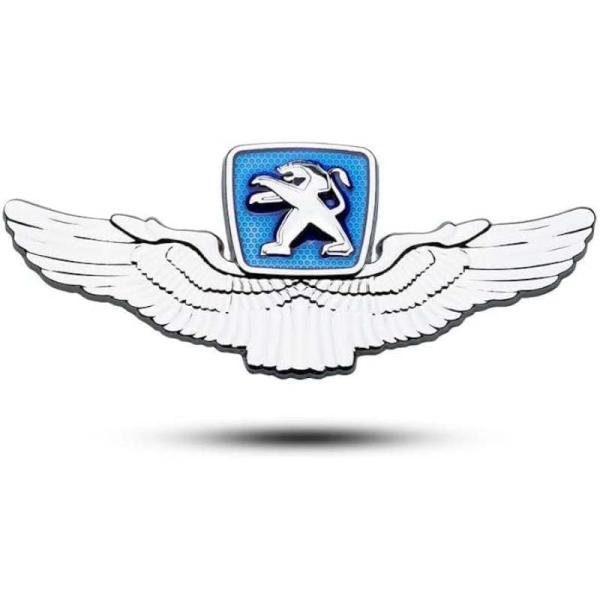 商品名:  Car Emblems for Peugeot Traveller 207 508 308 307 206 408 407 3008 4008 5008, Car Front and Rear Hood Trunk Grille...
