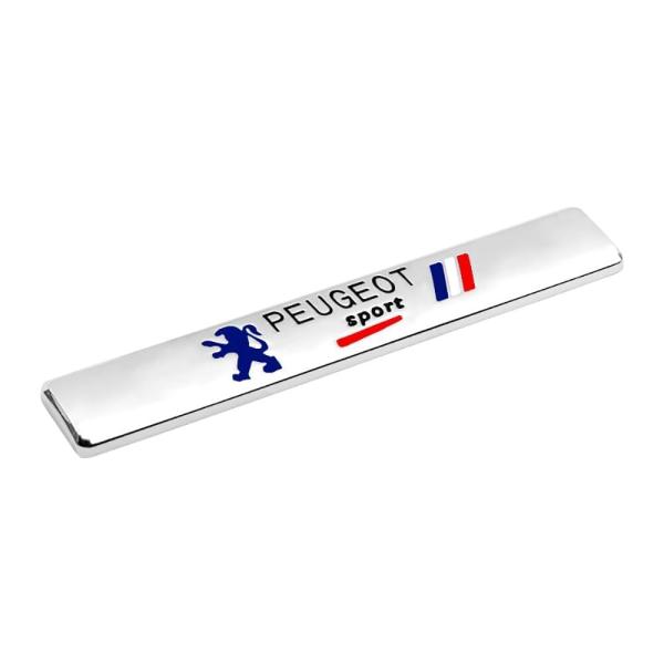 商品名:  Car Emblems for Peugeot 308 408 508 206 Rifter 208 3008 2008 4008, Car Front and Rear Hood Trunk Grille 3D Badge D...