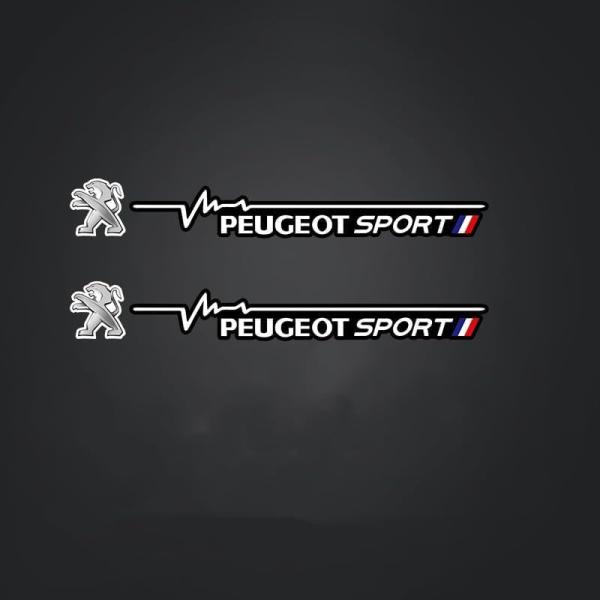 商品名:  Car Emblems for Peugeot 408 508 2008 4008 308 5008, Car Front and Rear Hood Trunk Grille 3D Badge Decals Emblems M...