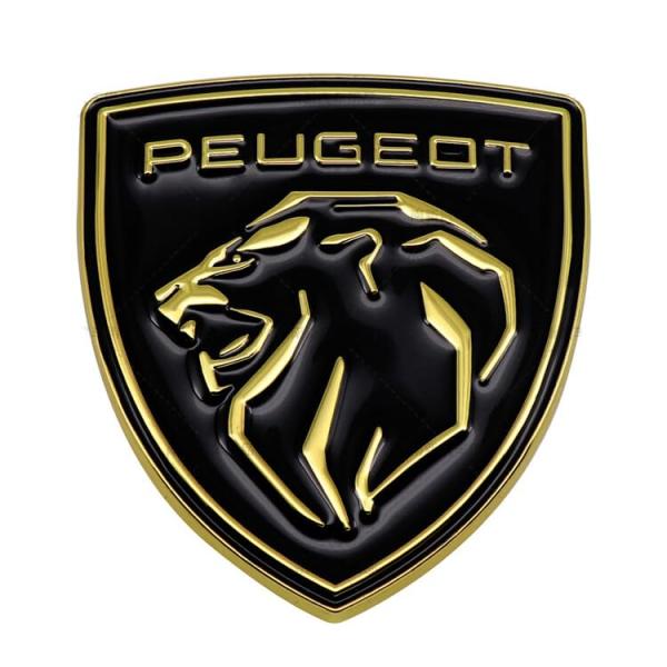 商品名:  KJTYSDM Car Emblems for Peugeot 107 308 306 106 206 208 307 407 3008 2008, Car Front and Rear Hood Trunk Grille 3D...