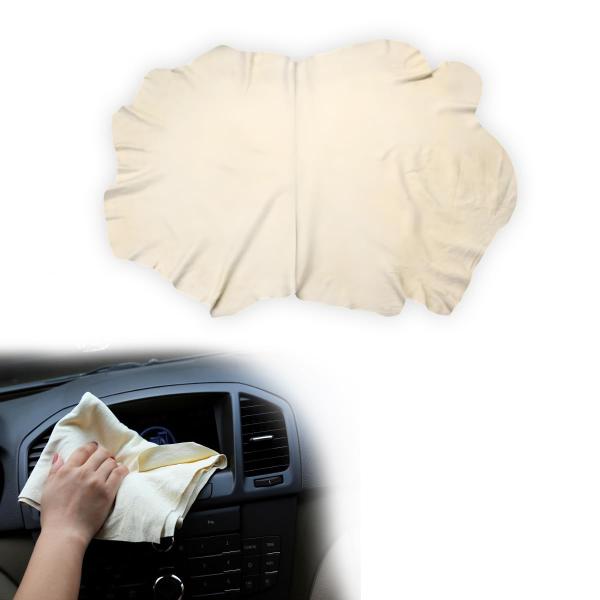 商品名:  povtii Chamois Cloth for Car, 15.8"×23.6" Soft &amp; Scratch-Free Synthetic Chamois Cleaning Drying Cloth, Super A...