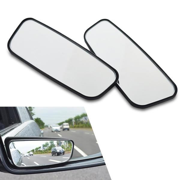 商品名:  Vowbrew Pack-2 Car 3.7" x 1.4" Rear View Blind Spot Mirror, HD Adjustable Anti-glare Mirror, Rectangular Curved Wi...