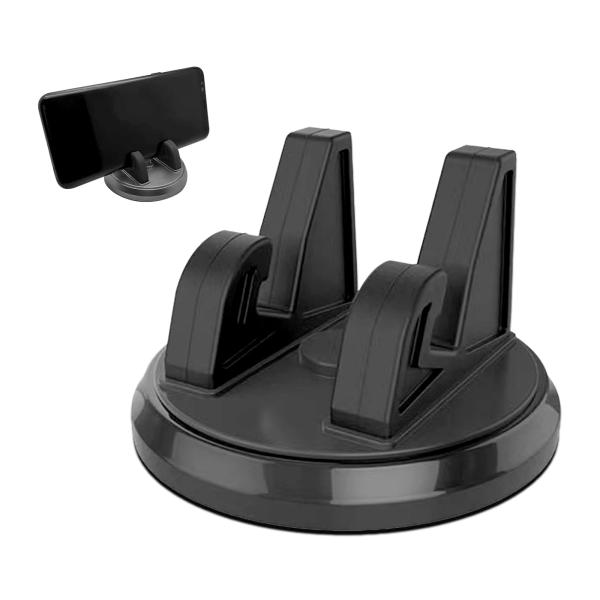商品名: Vowbrew Pack-1 車用携帯電話ホルダー センターコンソールダッシュボード デスクトップ ノンスリップ ナビゲーションブラケット 360度回転可能 片手ピック ポータブルスタンド 車 ホームオフィス (ブラック) Vow...