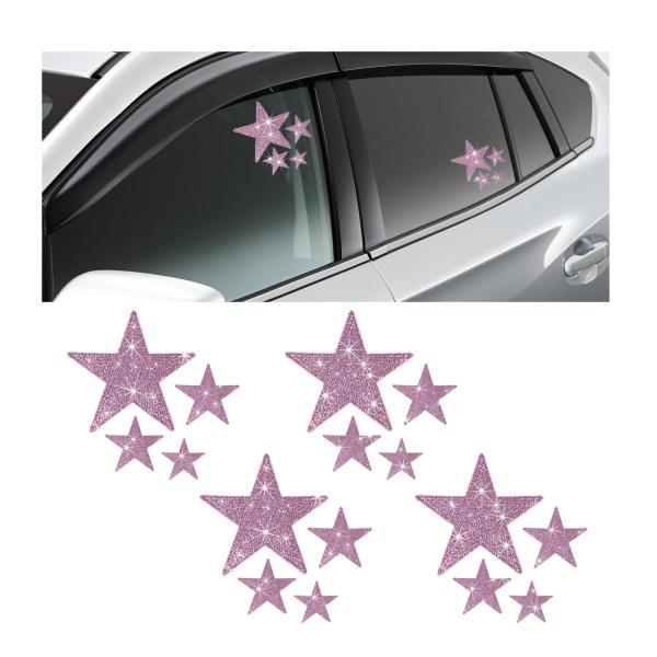 商品名:  Yourkar 4 PCS Car Decoration Stickers, Sparkling Star Crystal Rhinestone Car Self-Adhesive Decals, Automotive Bump...