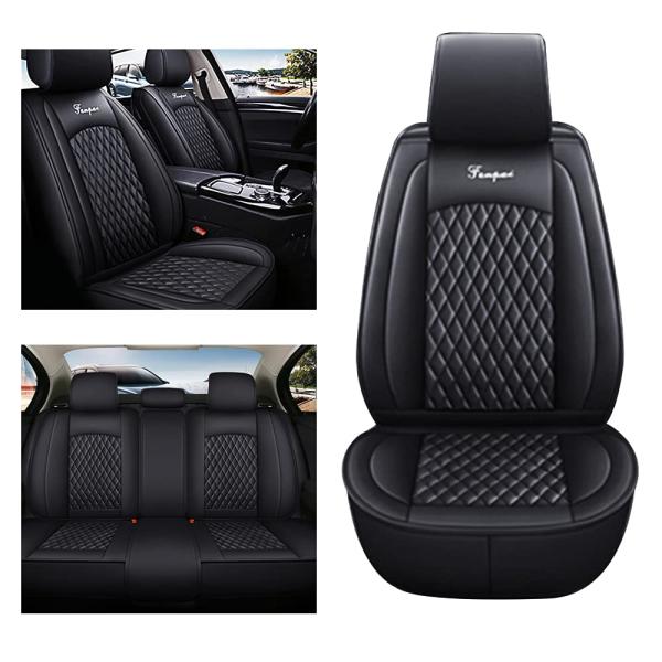 商品名:  Xunmate Car Seat Covers for Citroen C5 2000-2024 Front Rear Full Set 5-seat PU Leather Waterproof Protection Cushi...