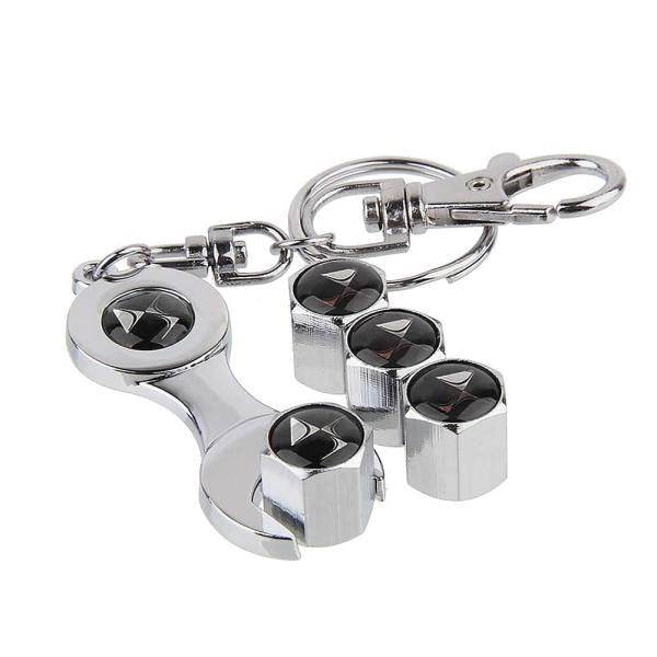 商品名:  HUKECAR Car Valve Caps for Citroen DS C2 C3 C4 C5 C6 C4L DS7 DS4 Elysee Xsara with O-Ring Gasket Air Leak Valve Co...