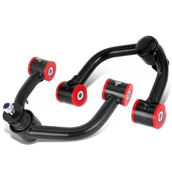 商品名: DNA MOTORING フロントアッパーコントロールアームペア トヨタ タンドラ 2000-2006/セコイア 2001-2007、Dom チューブラーフロントアッパーコントロールアーム 2-4インチレベリングリフト用、FUCA...