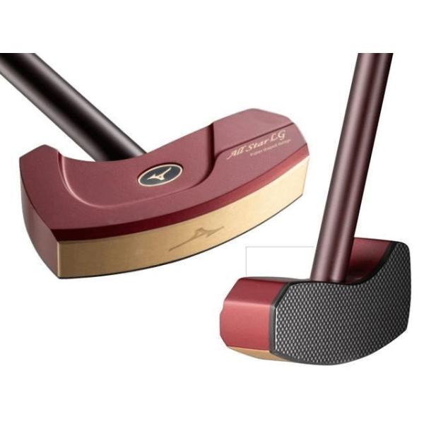 パターシェイプド デザインのヘッド重心位置の高さを低くしたヘッド形状真鍮ソール握りやすさと滑りにくい太径のラバーグリップ【カラー】09：ブラック27：ブルー62：ダークレッド62(左用)：ダークレッド64：ピンク【サイズ】09）長さ：84、...