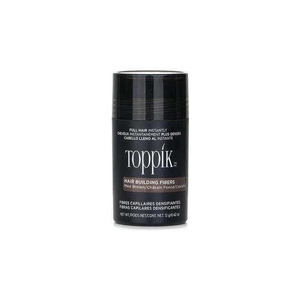 ナチュラルケラチンファイバー配合で髪にボリュームを与えます。【12g/0.42oz】【Toppik - Fibers】【人気 ランキング コスメ プレゼント】Hair Building Fibers - # Medium Brown。