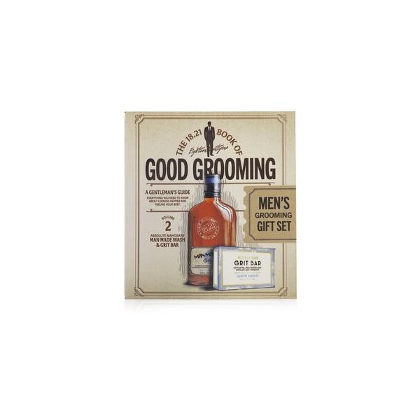 【海外発送商品】Book of Good Grooming Gift Set Volume 2:   1x Shampoo, Conditioner ＆ Body Wash - Absolute Mahogany 532ml/18oz  1...
