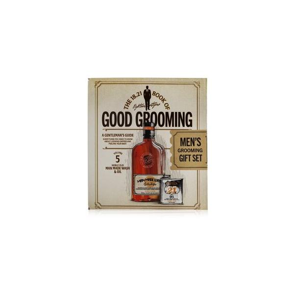 【海外発送商品】Book of Good Grooming Gift Set Volume 5:   1x Shampoo, Conditioner ＆ Body Wash - Noble Oud 532ml/18oz  1x Beard,...