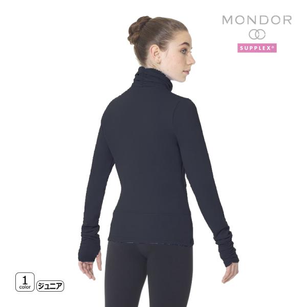 MONDOR（モンドール）ジャケット 4808 -SUPPLEX COLOURFUL JACKET（4808 サプレックス カラフル ジャケット）モックネックとカフスのルーシュがポイントになったカラージャケット。シワになりにくく、毛玉ができ...