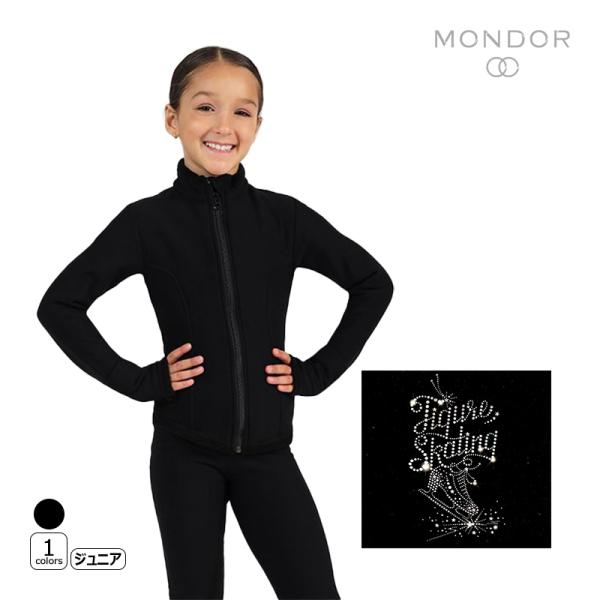 MONDOR（モンドール）ジャケット 24501 -POLARTEC SEQUINS ON BACK JACKET（24501ポーラテック スパンコール ジャケット）素材：Polyester 53% , Nylon 38% , Lycra ...